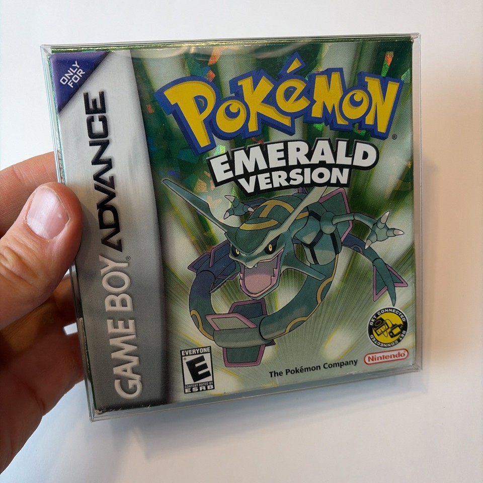 Pokemon Emerald Game Boy Advance Authentic In Box With Manual | eBay UK