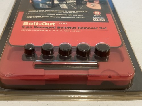 CRAFTSMAN 6 Pcs 3/8 Bolt-Out Plus On Remover 52060/ New Old Stock U.S.A ...