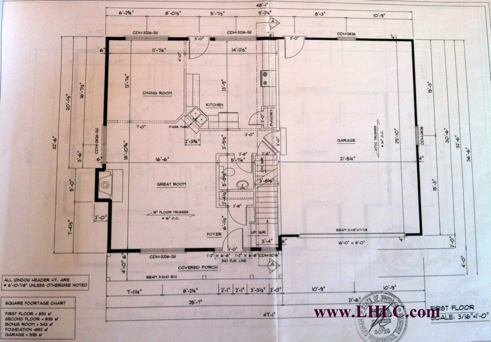 Prefabricated Panelized Home Kit with Bonus Room and Garage Prefab ...