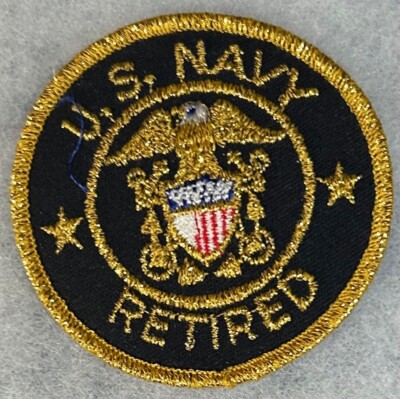 US Navy Retired Patch | eBay