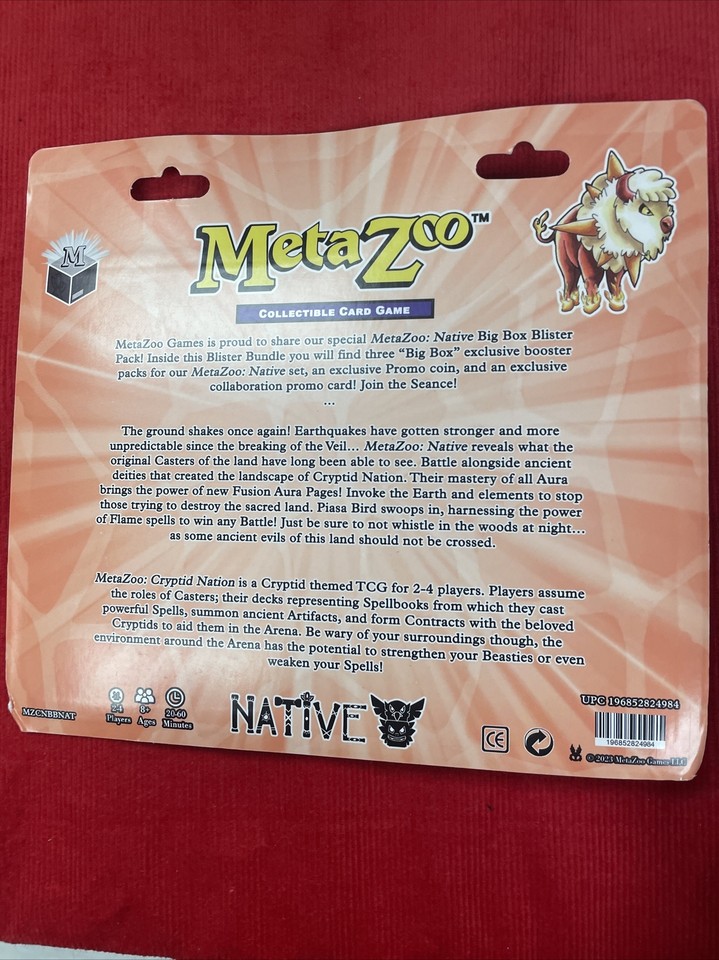 MetaZoo Native. Collectible Card Game | eBay