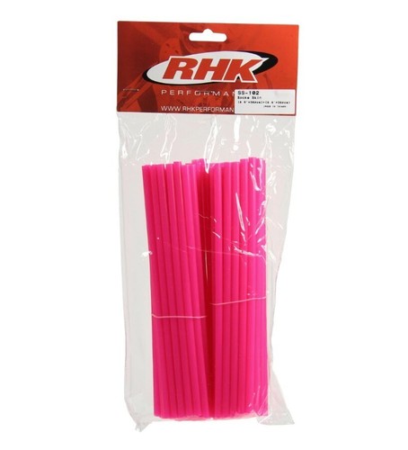 RHK Motorcycle Wheel Spoke Wraps Covers Pink | eBay