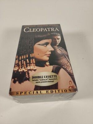 Cleopatra (VHS, 2001, 2-Tape Set, Special Edition) - New & Sealed ...