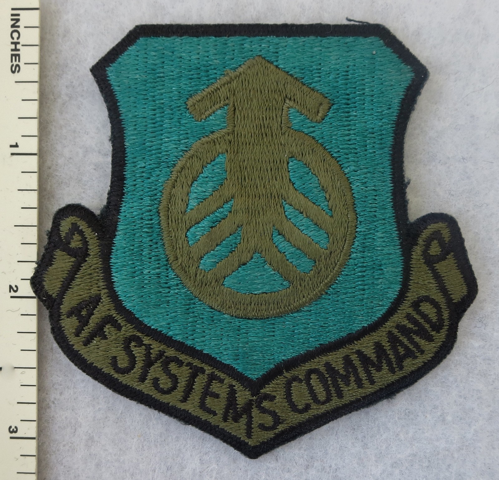 US AIR FORCE AF SYSTEMS COMMAND PATCH Subdued USAF Vintage ORIGINAL | eBay