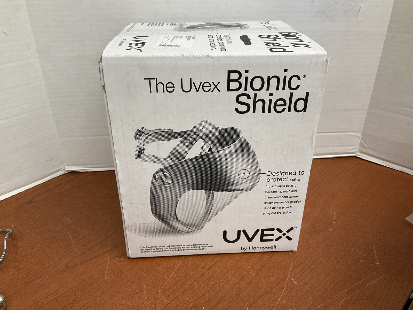 uvex Bionic S8500 Clear Lens Face Shield - Matte Black 603390115103| eBay