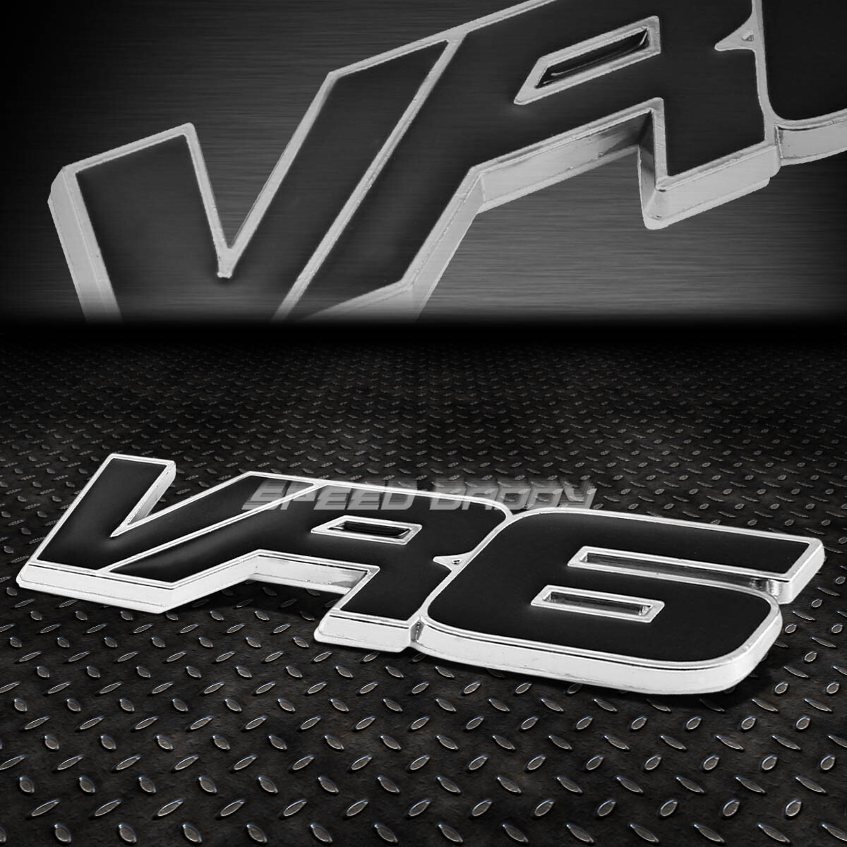 for VW Vr6 Golf/jetta Metal Bumper Trunk Grill Emblem Decal Badge ...