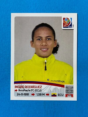 Panini FIFA Women's World Cup Canada 2015 n.238 Ingrid Rodríguez ...