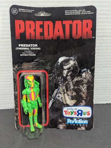 Predator Thermal Vision 3 3/4 in ReAction Figures Toys R Us Exclusive ...
