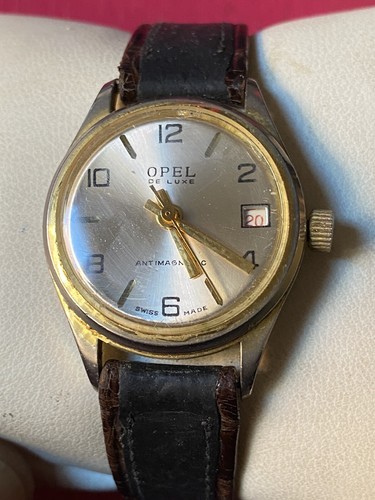 Opel Deluxe Mens Vintage Antimagnetic Watch | eBay Australia
