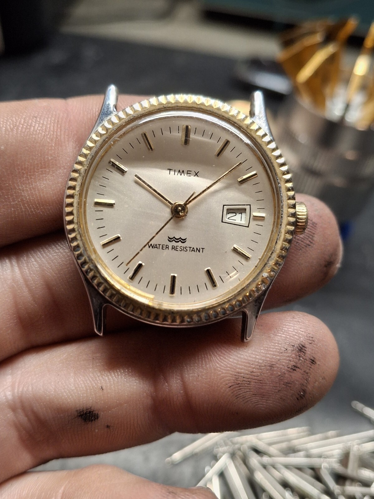 Timex Sprite 1980s Mens Vintage 1980s Mechanical Hand… - Gem