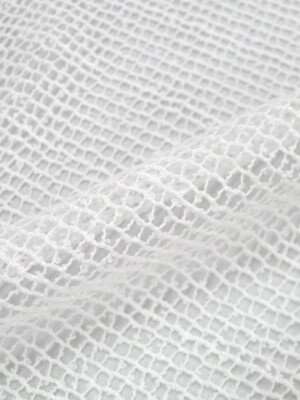White Sequin Mesh Netting Fabric Apparel Costume By the Yard | eBay