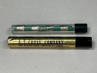 Vintage A. T. CROSS Medium Soft Refill Thin Leads Pencil & Erasers | eBay