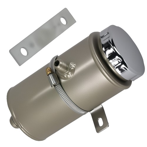 Performance Power Steering Tank Universal Silver Aluminum Fluid ...
