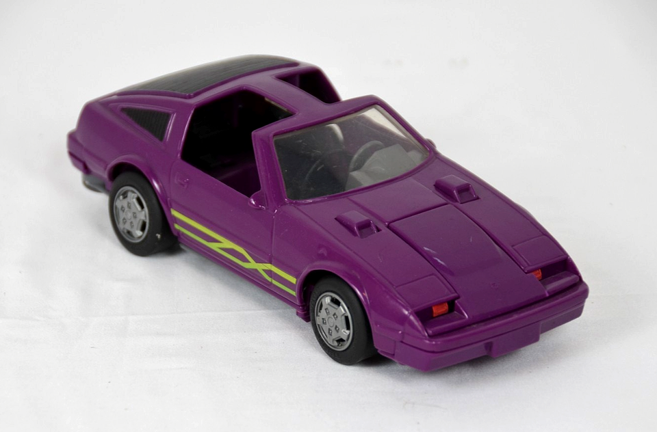 Vintage 1987 M.A.S.K. MANTA Purple Car Jet Vehicle Kenner Venom Mask ...