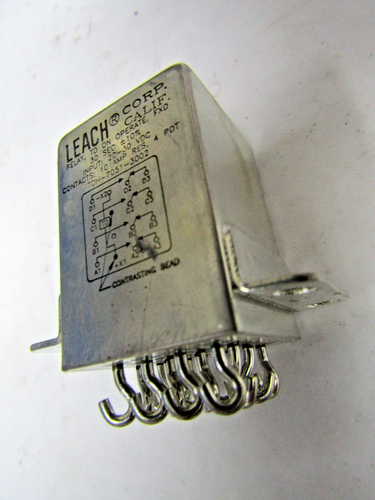 ️NEW LEACH INTERNATIONAL RELAY 58657-0351 TDH-7051-3002 10 AMPS RES. | eBay