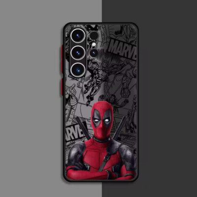 Marvel Deadpool Samsung Phone Case - Luxury Hard Matte Cover Case | eBay UK