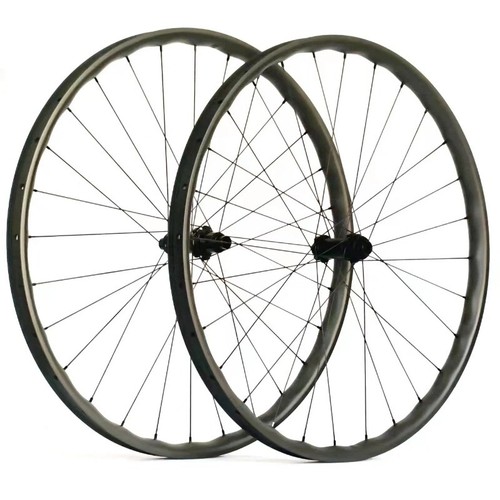 Superlight 29er MTB XC Asymmetric Carbon Wave Wheelset Boost 110x15 ...