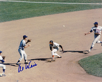 AL WEIS NEW YORK METS 1969 WORLD SERIES ACTION SIGNED 8x10 | eBay