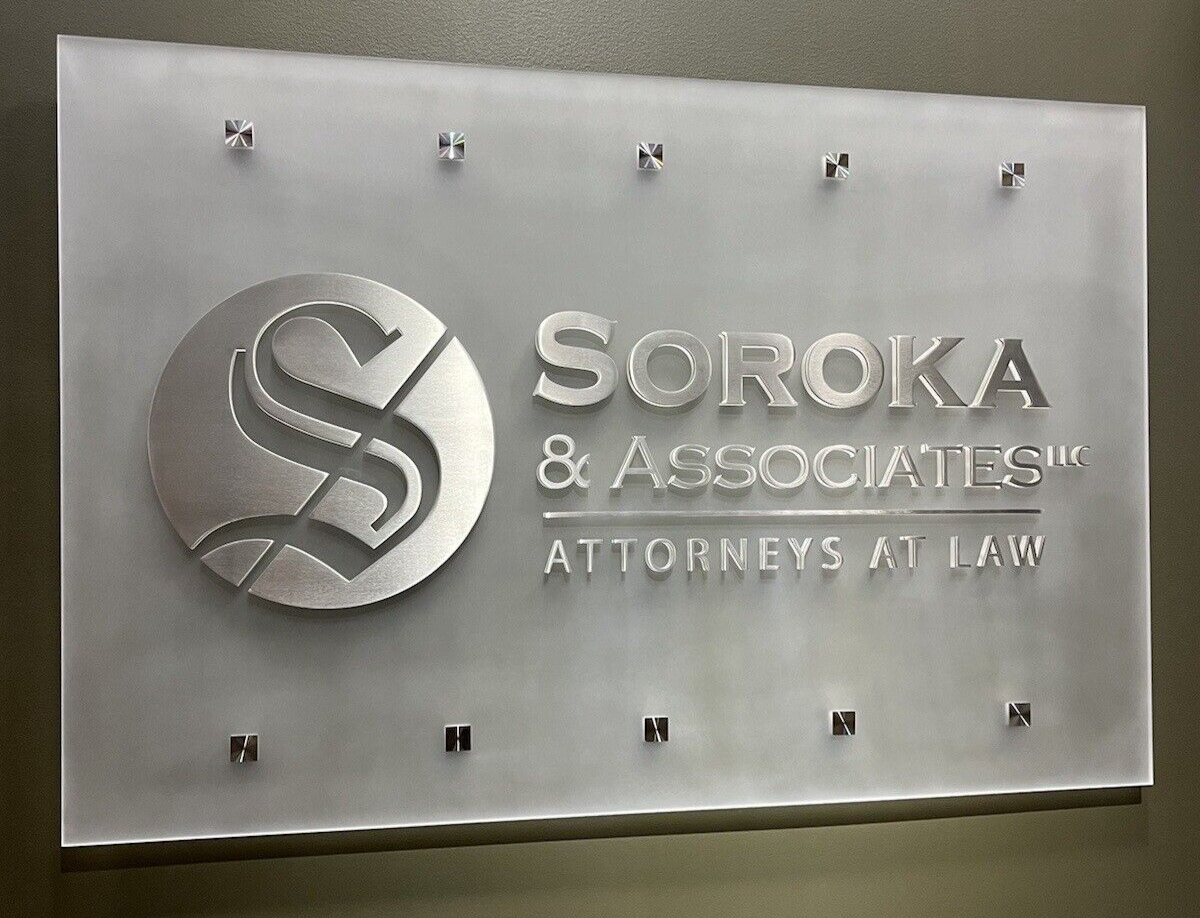 Frosted Acrylic Signs