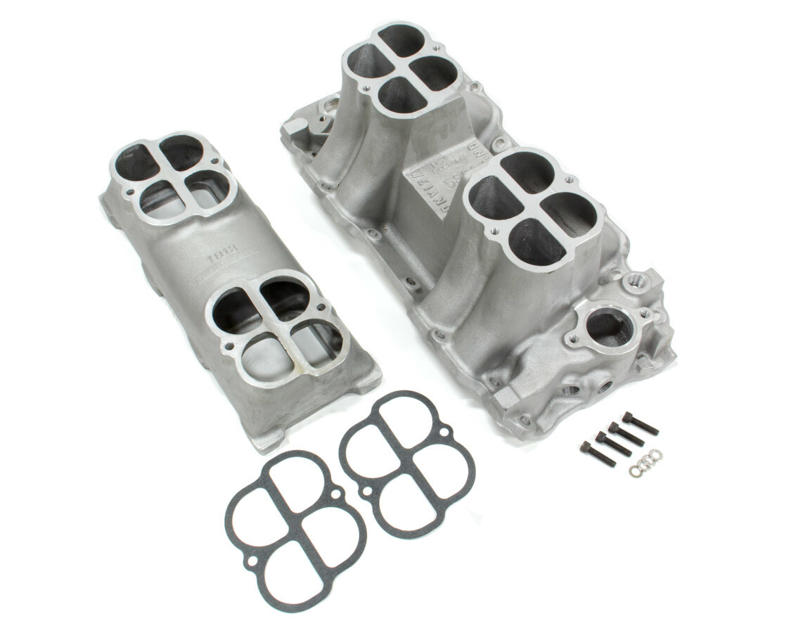 Weiand Hi-Ram Intake Manifold for Chevy BBC 396-502 w Perf Oval Port ...