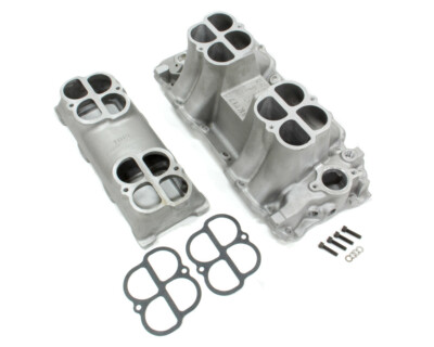 Weiand Hi-Ram Intake Manifold for Chevy BBC 396-502 w Perf Oval Port ...