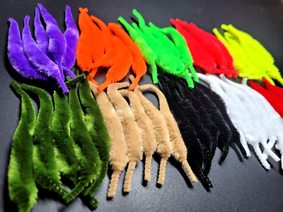 MANGUM'S MINI DRAGON TAILS - Fly Tying Material - Tarpon - 10 COLORS ...
