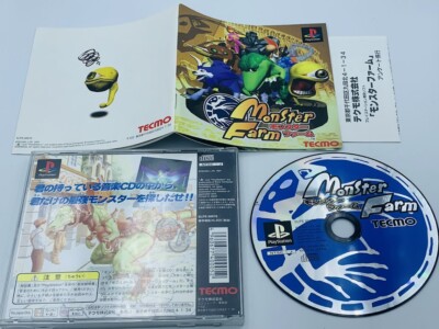 Monster Farm (Monster Rancher) Playstation PS1 Japan COMPLETE case ...