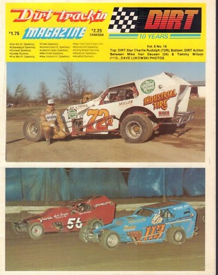 Dirt Trackin Magazine Charlie Rudolph Mike Deusen Vol.6 No.16 ...
