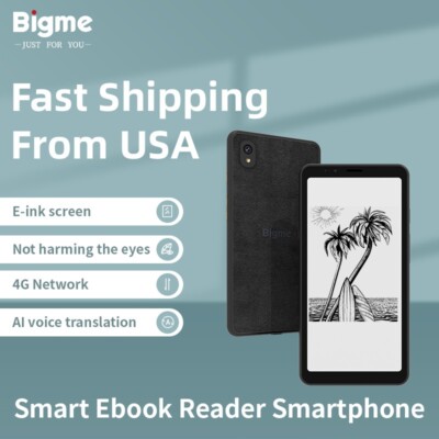 Bigme Hibreak Ebook ereader Smartphone Black and White E-Ink Screen 6G ...