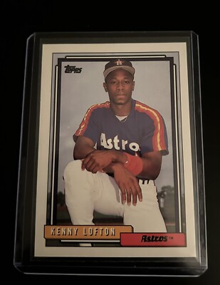 1992 Topps #69 Kenny Lofton Baseball Card Rookie RC Astros | eBay