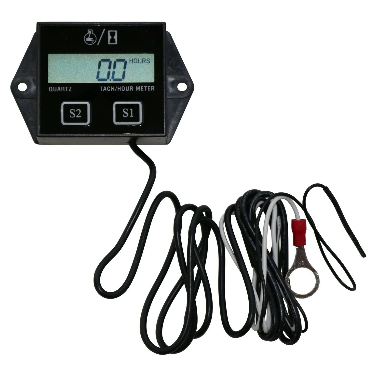 Digital Chainsaw Tachometer Tacho LCD Display Hour Meter | eBay