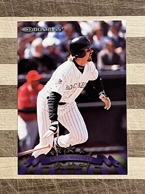 1998 Donruss Collections Baseball Larry Walker Checklist Card #166 | eBay