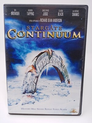 Stargate: Continuum - (DVD) - GOOD - (2008) - Richard Dean Anderson ...