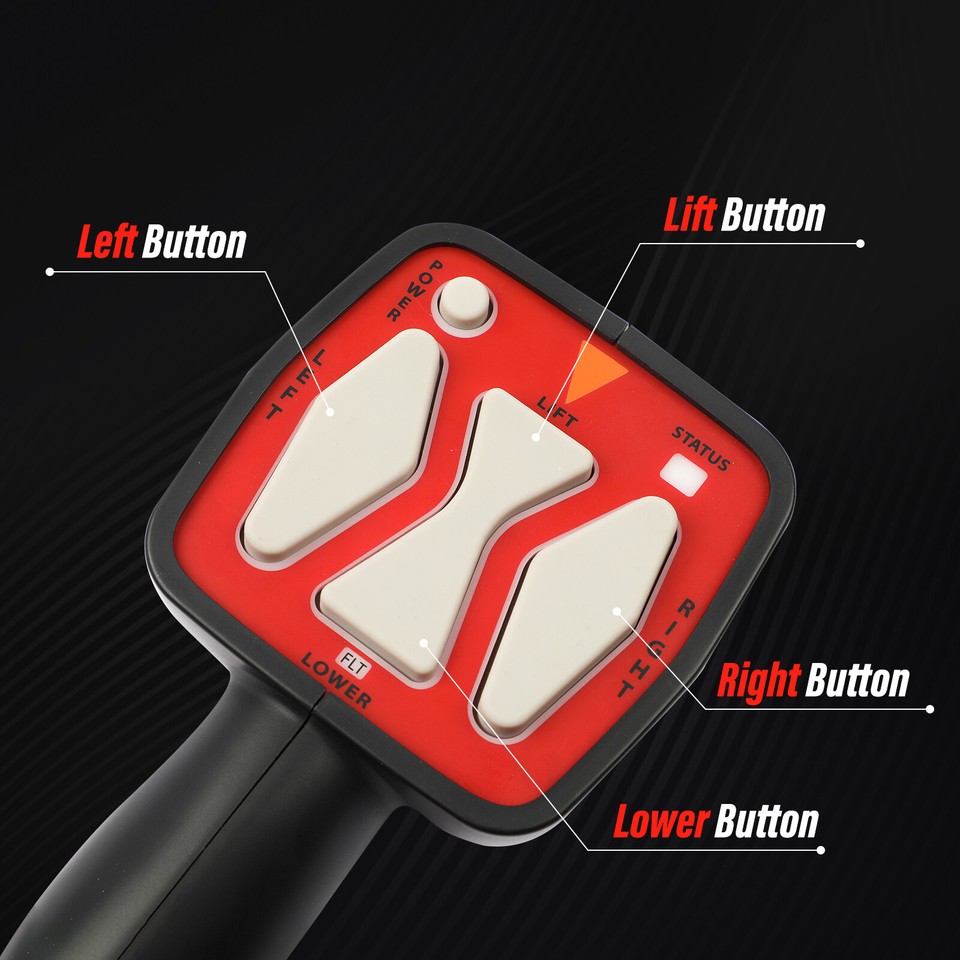 Hand Held Controller For Western 56462 Fisher 9400 8292 Straight Blade ...