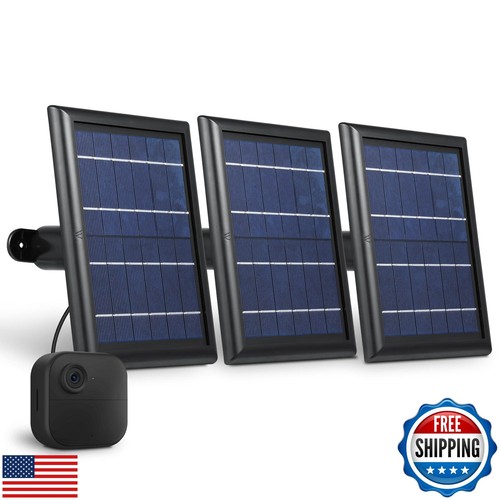 Wasserstein Solar Panel with Internal Battery - Compatible with Blink ...