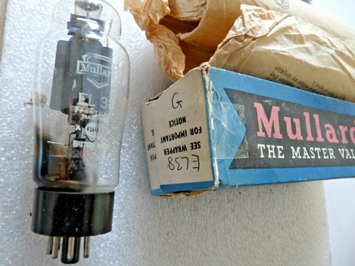 EL38 Mullard 2 Rectangular Getter G New Old Stock Valve Tube 1pc SEP19 ...
