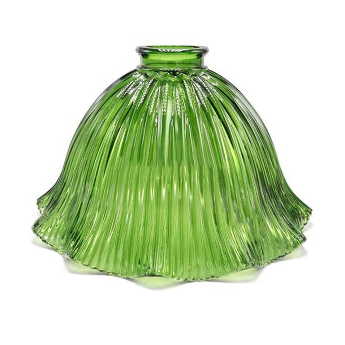 Decor 55mm to 59mm Opening Green Glass Lamp Shade Replacement with ...