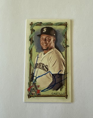 Signed 2023 Topps Allen & Ginter Mini #248 Luis Castillo Mariners ...