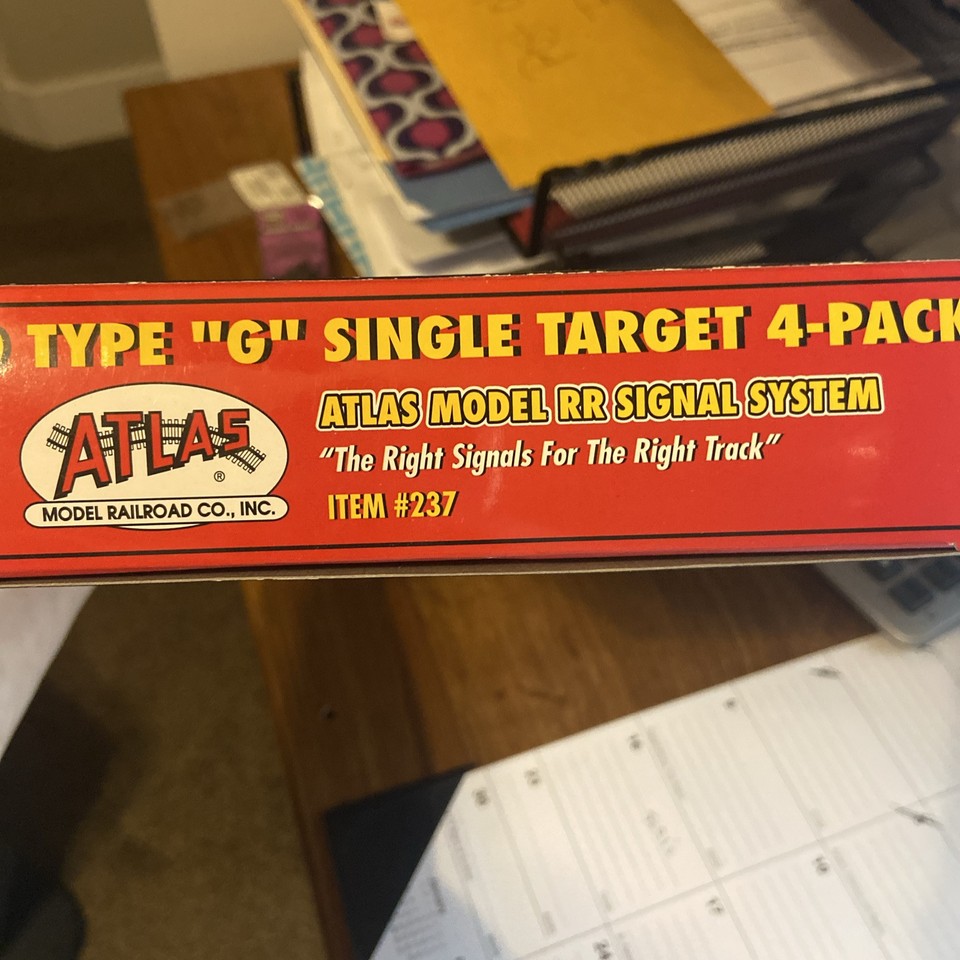 Atlas 237 HO Type "G" Single Target Signals (Pack of 4) | eBay