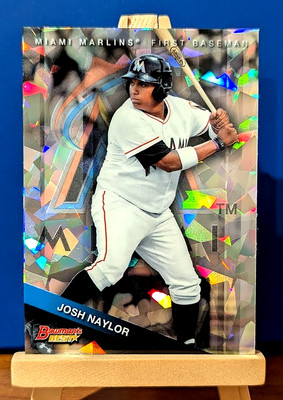Rare! 2015 Bowman 's Best Josh Naylor Atomic Refractor Rookie RC | eBay UK