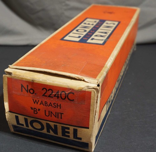 lionel 2240c wabash b box 1955 e03 | eBay