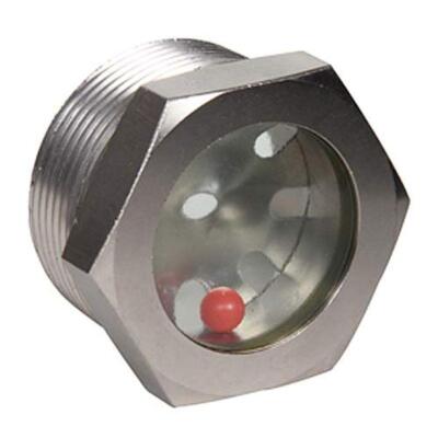 Oil Sight Glass W/ Built In Reflector & Ball For Gear Boxes & Pumps 1.5 ...