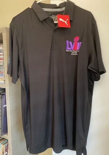 BLACK COLLARD BUTTON DOWN PUMA SHIRT LARGE NEVER WORN W/TAG | eBay