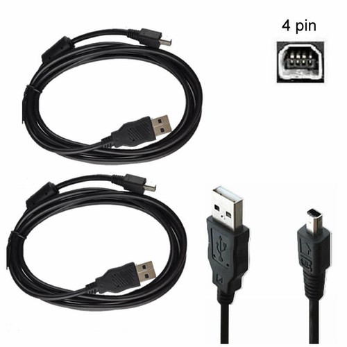 2x U-4 U4 Sync USB Cable Data Cord For Kodak EasyShare LS633 LS743 ...