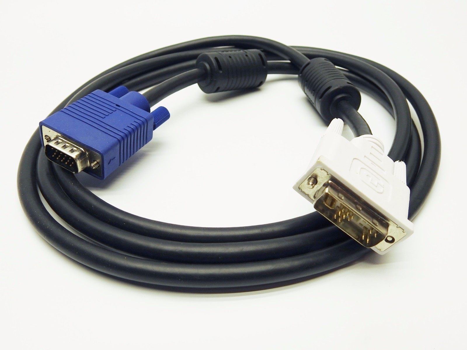 6 Feet DVI-A Analog Male to VGA Male Cable ROHS 2M 6Ft. New | eBay