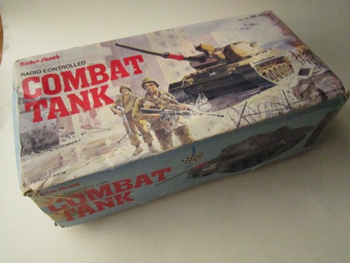 BOXED RADIO SHACK COMBAT TANK VINTAGE RC TANK | eBay