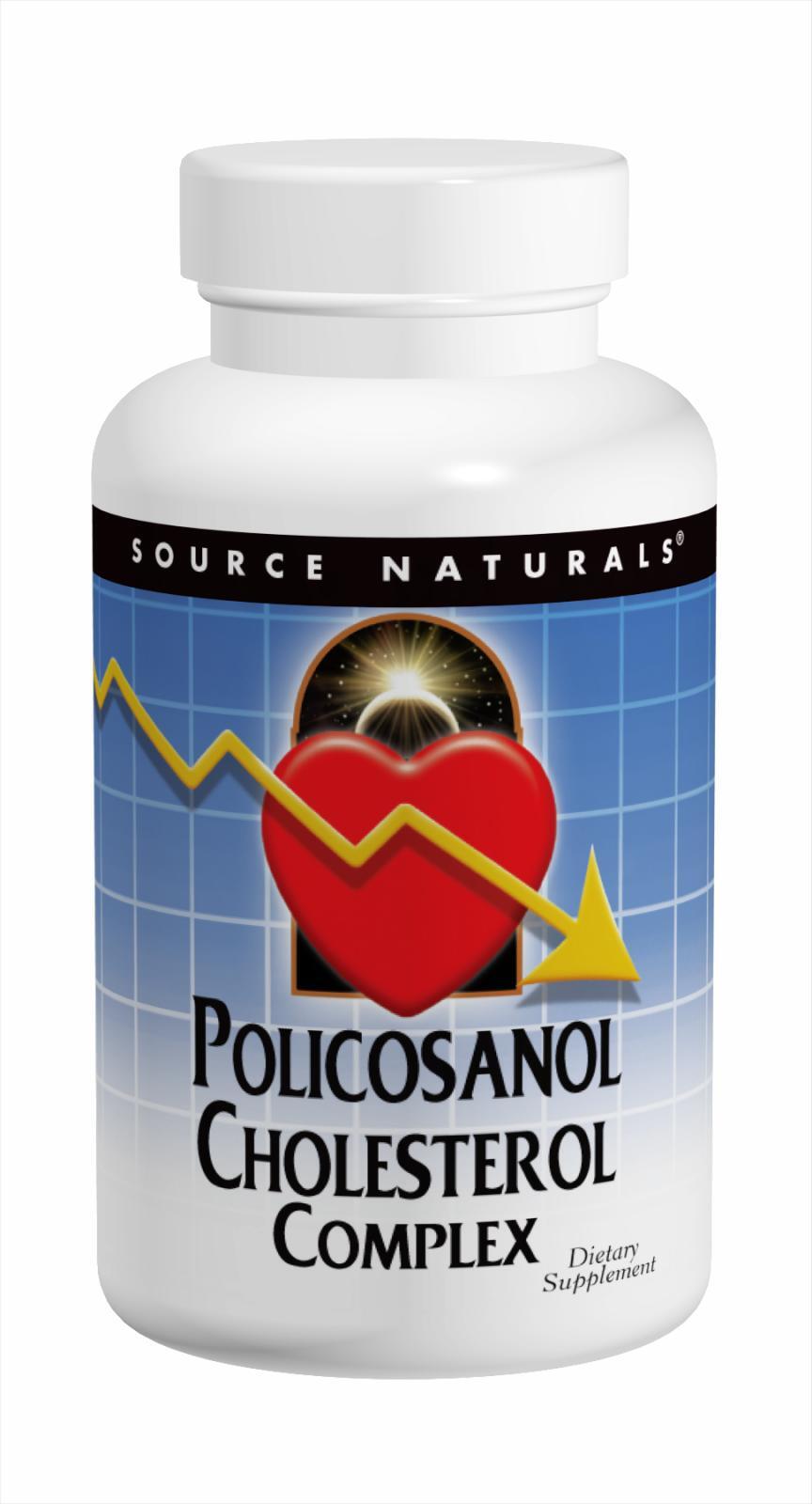 Source Naturals Policosanol Cholesterol Complex 60 Tabs 21078015314 | eBay