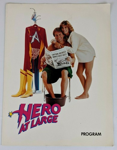 1980 Hero At Large John Ritter Anne Archer Movie Screening Program ...