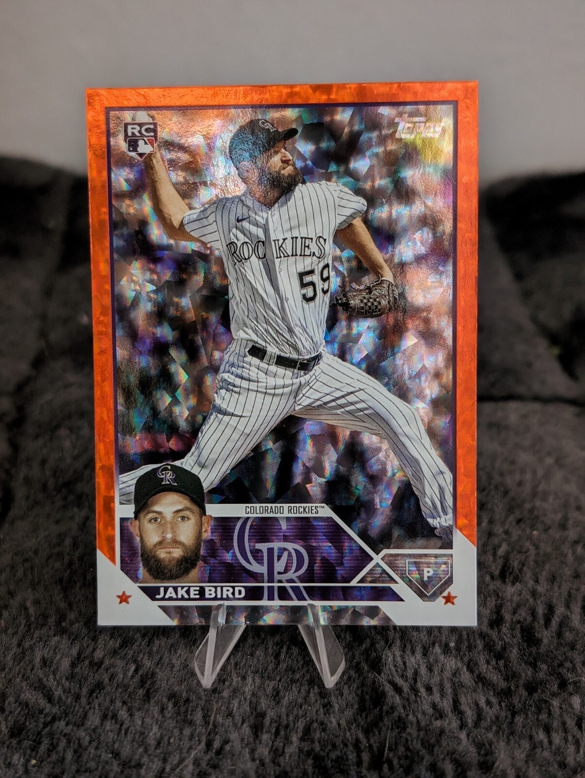 2023 Topps Update - JAKE BIRD Orange Foil #US162 Colorado Rockies /299 ...