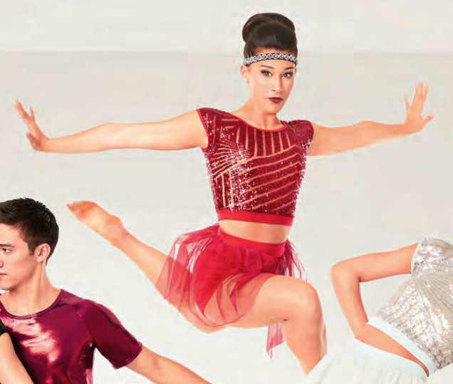 Red Jazz Dance Costumes